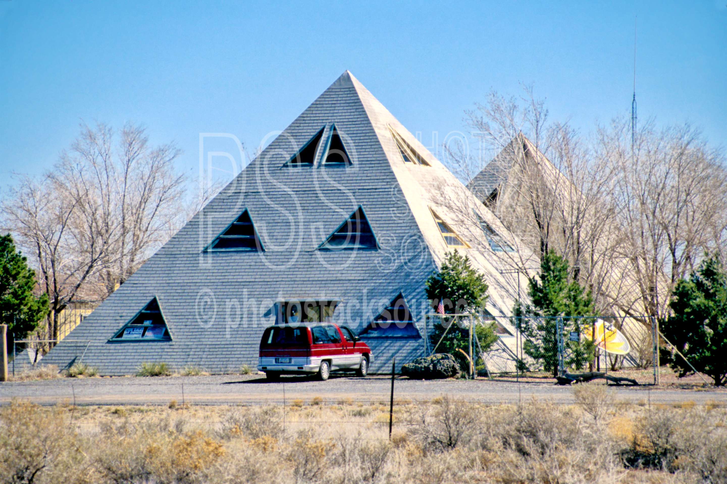 Pyramid Shaped Homes California