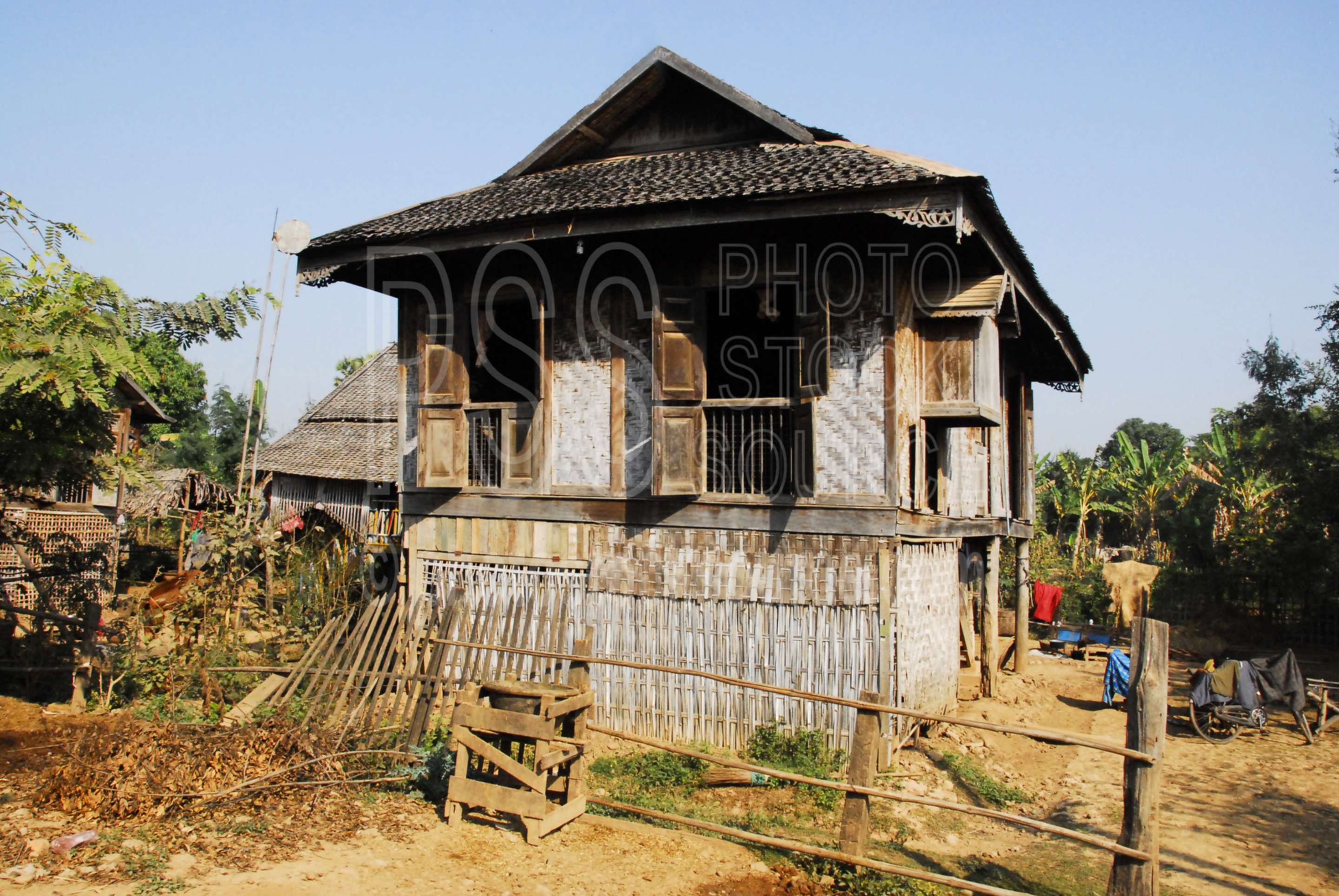 Burmese Houses Huts Gallery