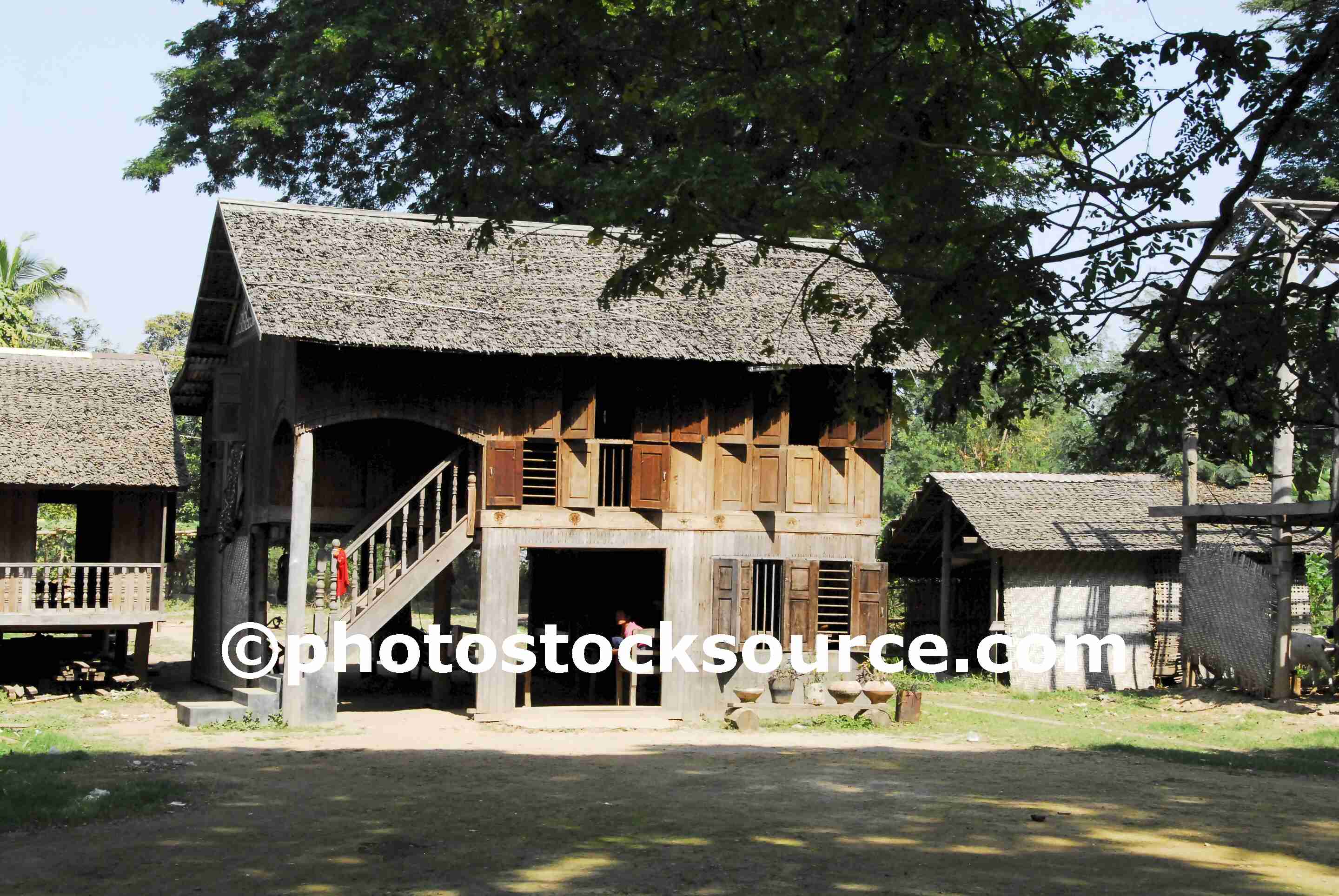 Myanmar Wood House Designs