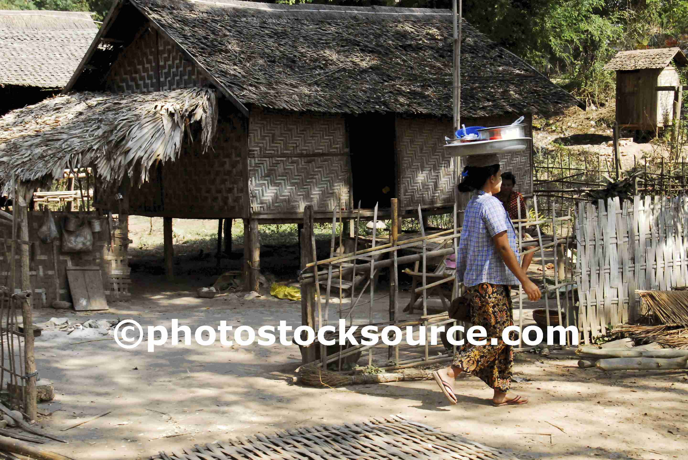 Burmese Houses Huts Gallery
