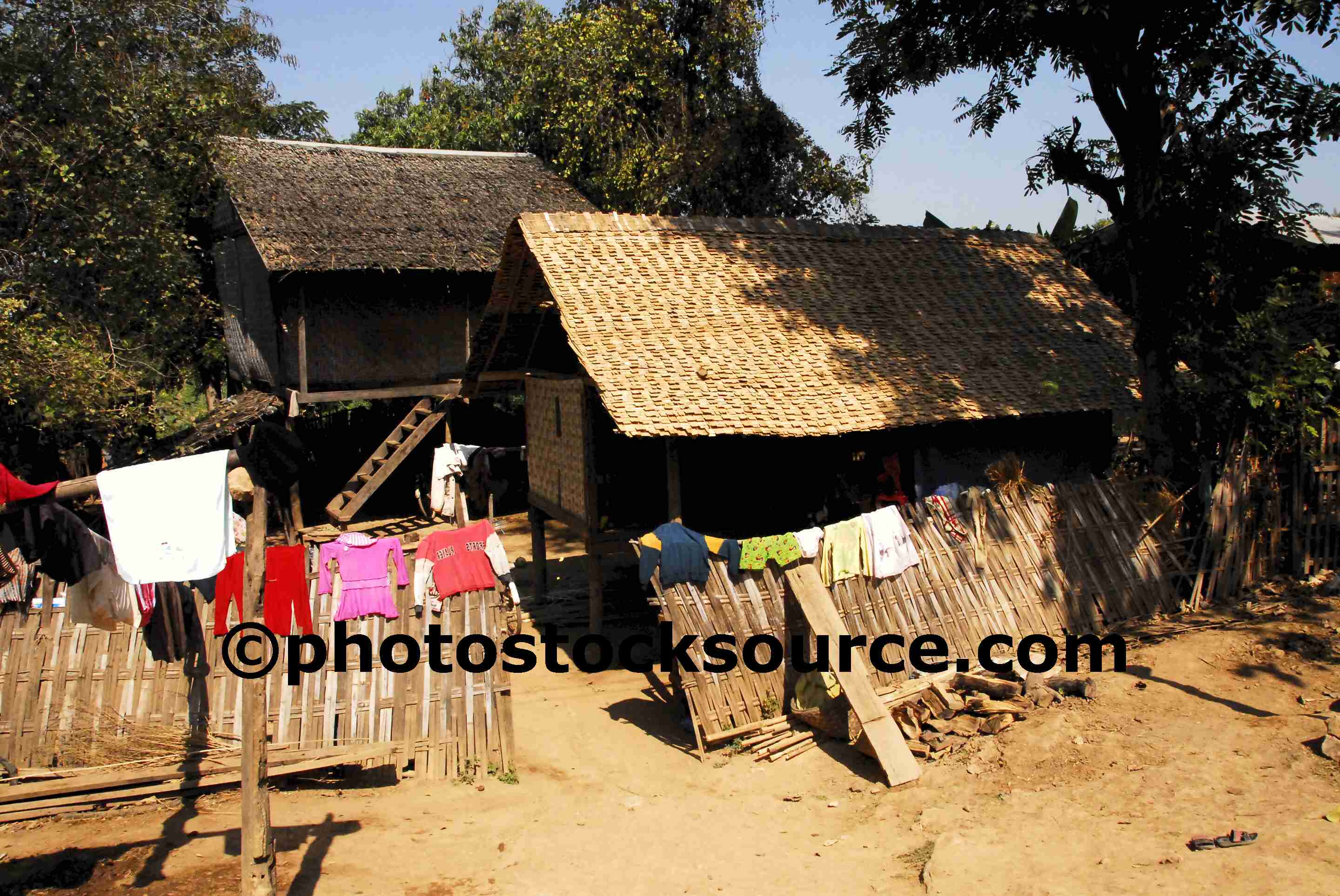 Burmese Houses Huts Gallery