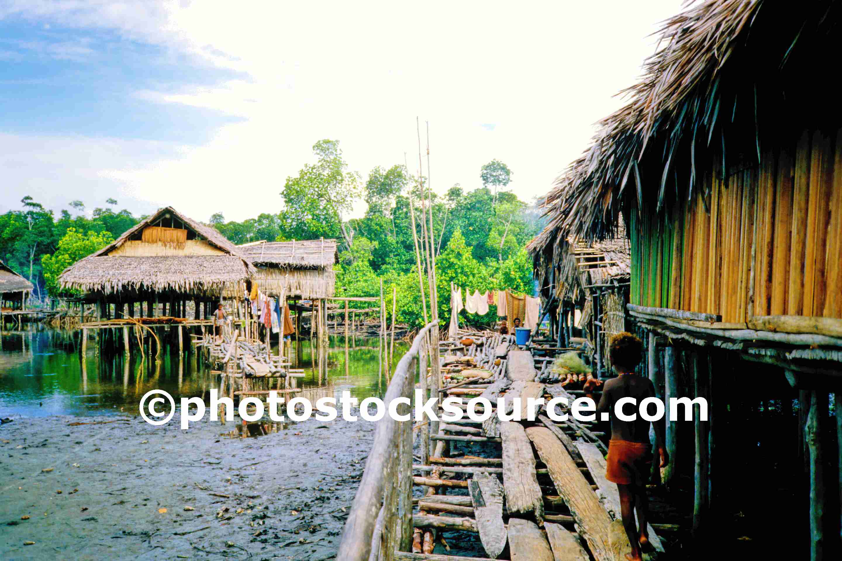 Papua New Guinea Village